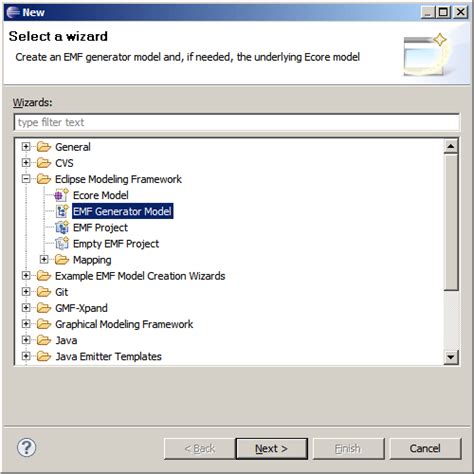 Creating A Gef Editor Part 2 Emf Code Generation Musings Of A