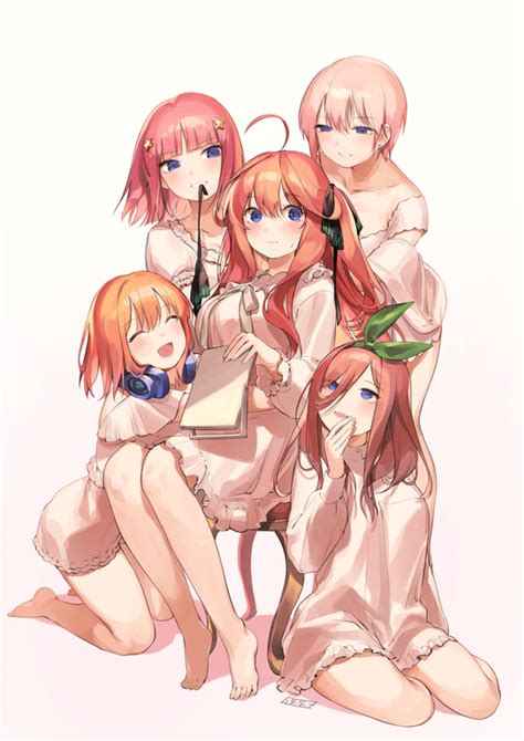 Quints Doing Each Other S Makeover 5ToubunNoHanayome Anime Anime
