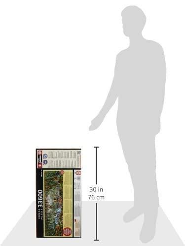 Educa 33600 Piece Wild Life Puzzle With Wheeled Wooden Carry Case