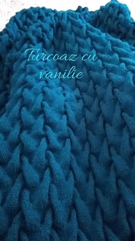 How To Knit A Cable Lapghan Turquoise With Vanilla