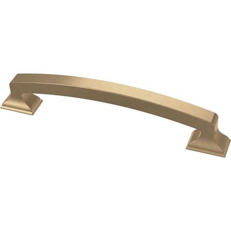 Liberty Classic Edge 5 1 16 In 128 Mm Champagne Bronze Cabinet Drawer Pull 10 Pack P34928c