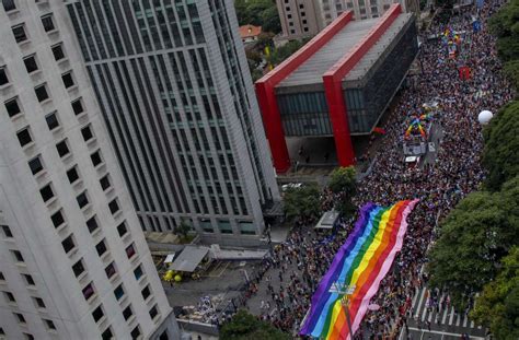 Parada Lgbt Em São Paulo O Dia
