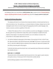 Exercise Advanced Malware Debugging Using Ollydbg Pdf Ia Malware Analysis And Reverse