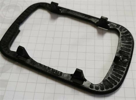Cuffia Cambio Per Fiat Panda 141 Vera Pelle Ghiera Cornice In