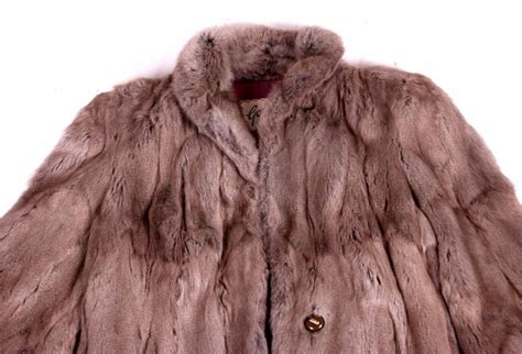 Grey Squirrel Fur Coat