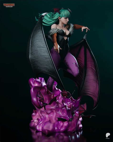 Morrigan Stl 4 Darkstalkers 3d Kiee Shop
