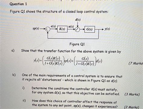 solved question 1 figure q1 shows the structure of a closed