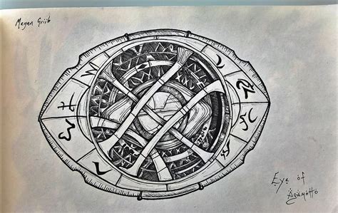 Eye Of Agamotto Tattoo
