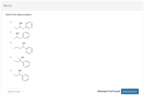 solved there are two possible grignard reactions that lead