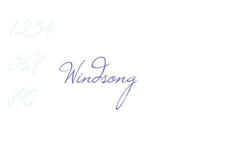 Windsong Font Free Download Now