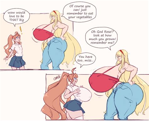 Rule 34 2girls Amazon Ass Expansion Before And After Blonde Hair Blue