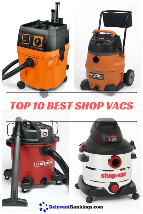 Reviews Of The Top 10 Best Shop Vacs As Rated By