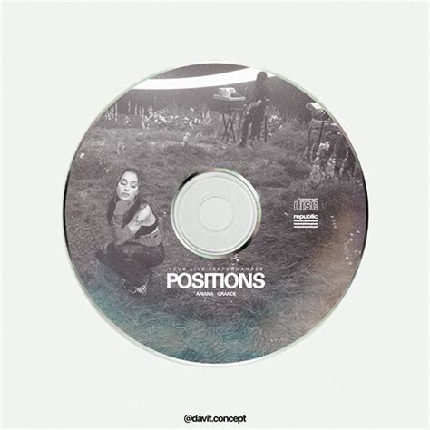 Ariana Grande Positions Vevo Live Album Concept On Behance