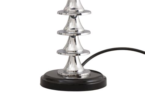 Modernist Art Deco Table Lamp With Original Opal Glass Shade Imparlour