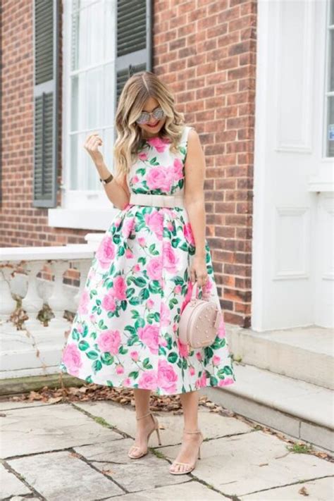 54 Lovely Floral Wedding Guest Outfits Weddingomania