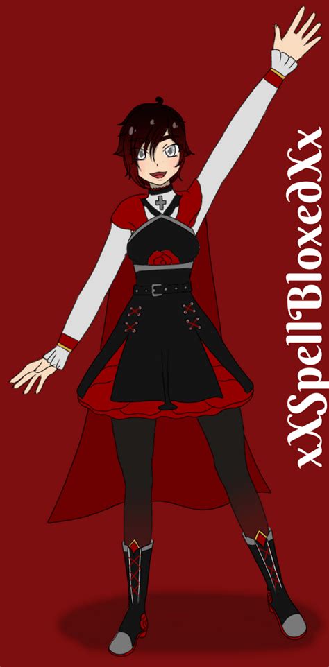 Ruby Redesign V1 3 Xxspellbloxedxx R Rwby