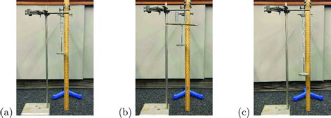 Apparatus Ruler Clamp Stands Springs And Masses For Measuring The
