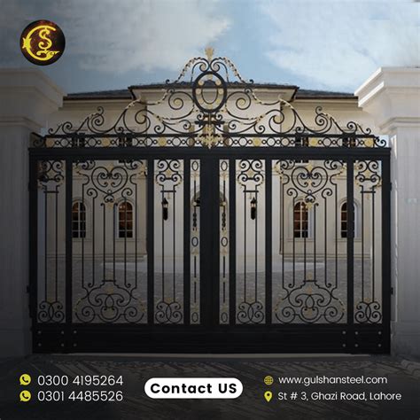 Wrought Iron Sliding Gate Gulshan Steels