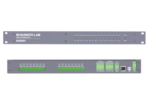 RXE001 16 Channel RTU TCP Modbus Relay Modules With Analog And