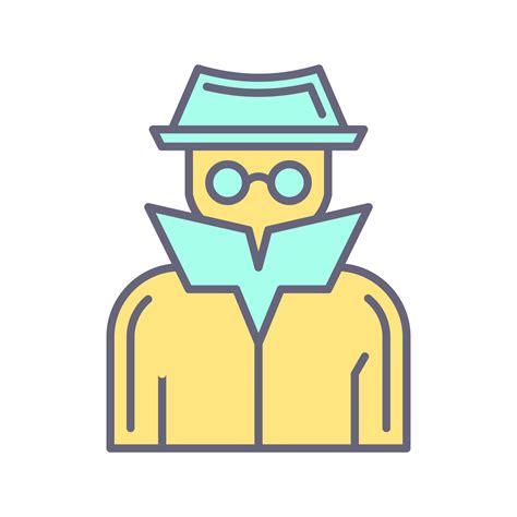 Spy Vector Icon 18896457 Vector Art At Vecteezy