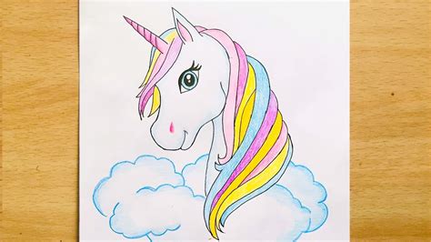 Unicorn Drawings In Pencil