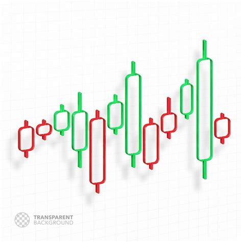 Premium Psd 3d Candlesticks Trade Forex Charts Graph Analysis Finance Banking Infographics