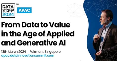 from data to value in the age of applied and generative ai data