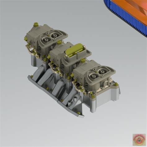 💭 Six Pack Transformation For Dodge Mopar 440 Engine・ Stl File For 3d Printing・cults