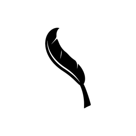 Premium Vector Feather Logo
