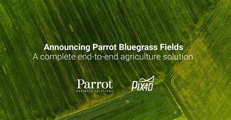Parrot Bluegrass Fields The Digital Farming Solution Pix4d