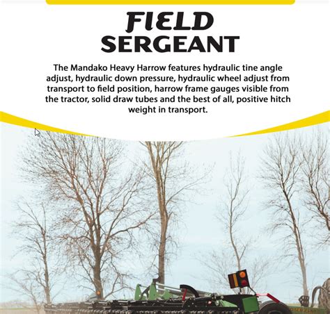 Mandakodiscover Mandako Equipment Download Our Brochures 🚜