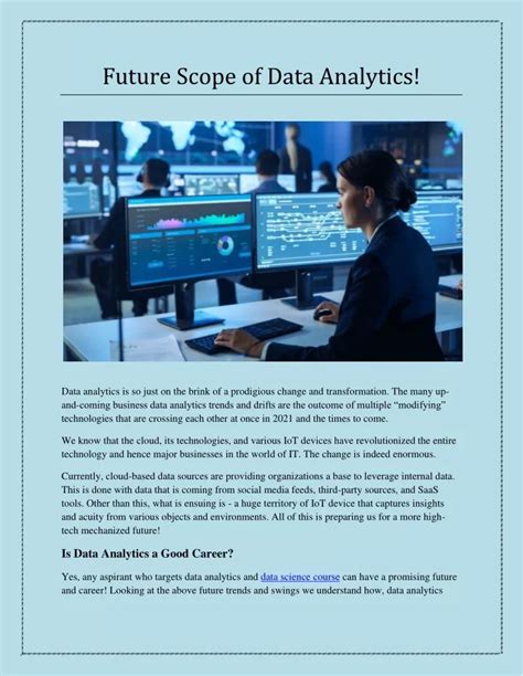 Ppt Future Scope Of Data Analytics Powerpoint Presentation Free