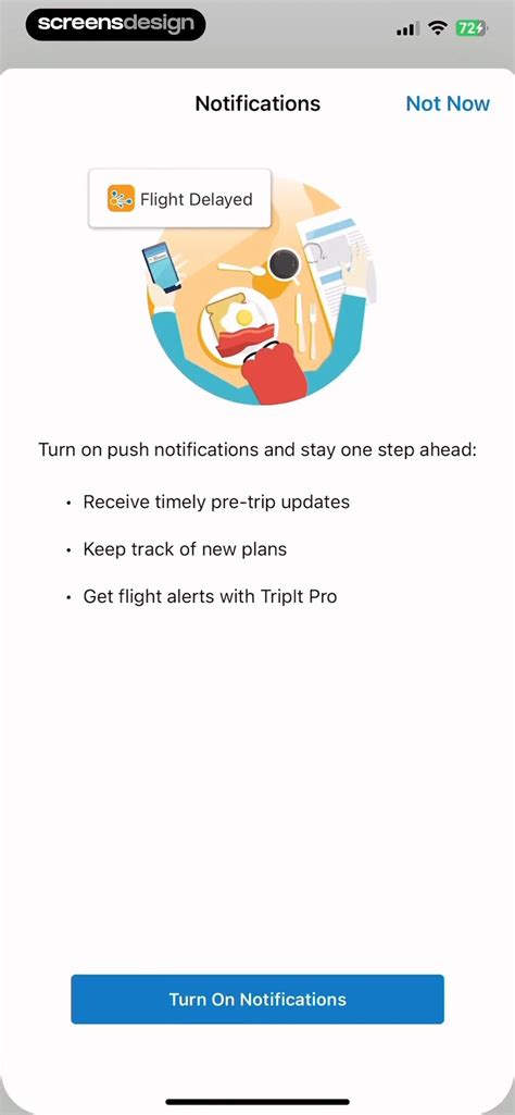 Tripit Travel Planner Screensdesign