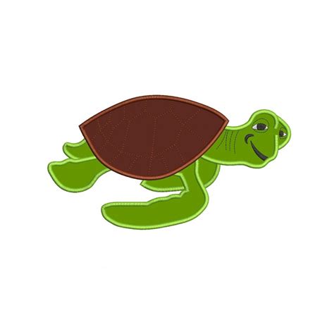 Crush The Turtle Finding Dory Applique Design
