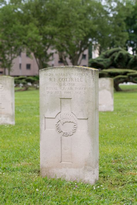 Rex Frederick Cottrell New Zealand War Graves Project