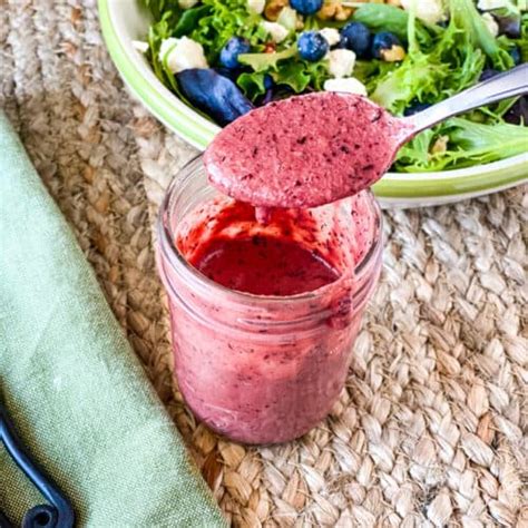 Homemade Blueberry Salad Dressing Low Carb Inspirations