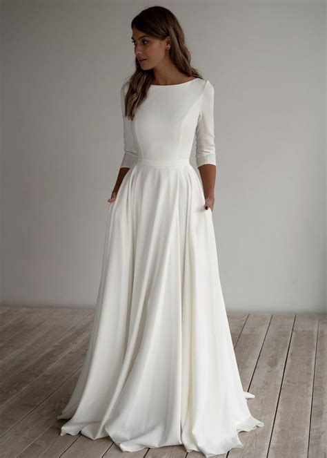 Modest Winter Wedding Dress Artofit