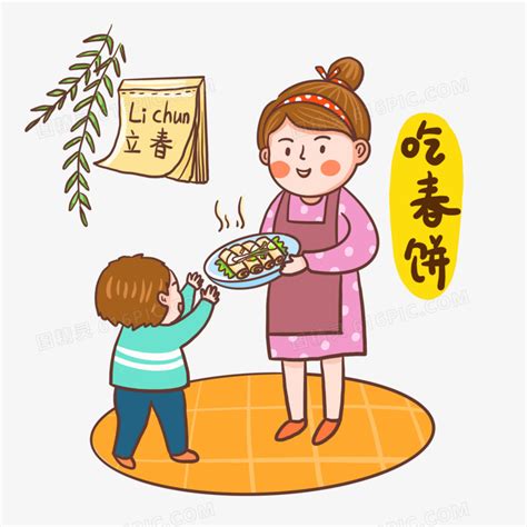 吃春饼简笔画 吃春饼 伤感说说吧