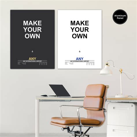 Custom Airport Code Map Art Print Etsy