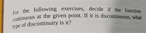 Solved 143 F X {x2−exx−1 If X