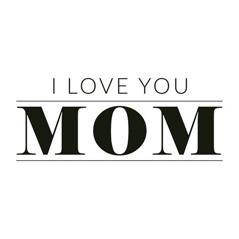 Te Amo Mamá Letras 11208268 Vector En Vecteezy
