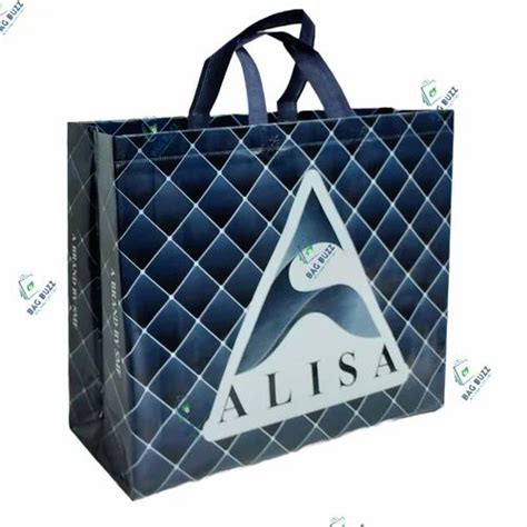 Handle Type Loop Handle Printed Bopp Laminated Non Woven Bags For