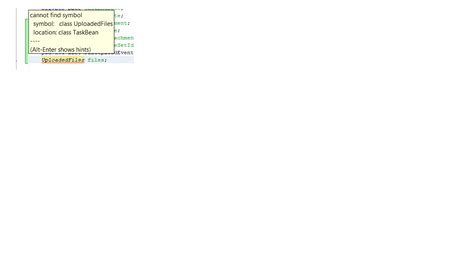 Cannot Find UploadedFiles Class For Import In PrimeFaces Stack Overflow