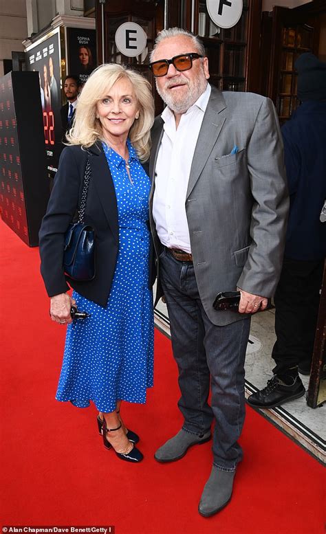 Ray Winstone Takes Wife Elaine And Daughter Jaime To Noah