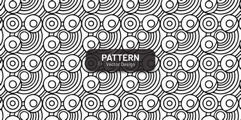 Premium Vector Seamless Round Pattern Geometric