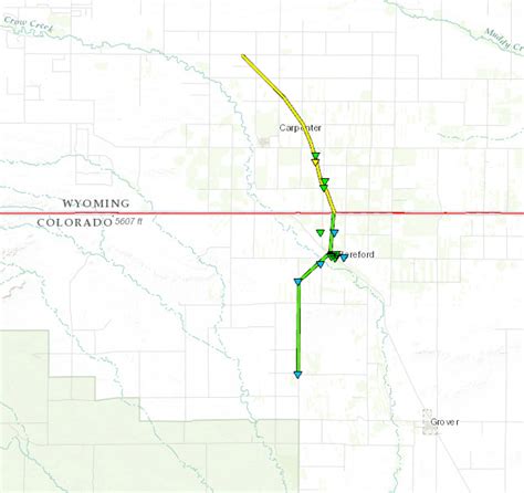Greeley Colorado Map