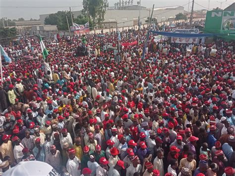 Photos Mammoth Crowd As Kwankwaso Commissions Nnpp Campaign Office In