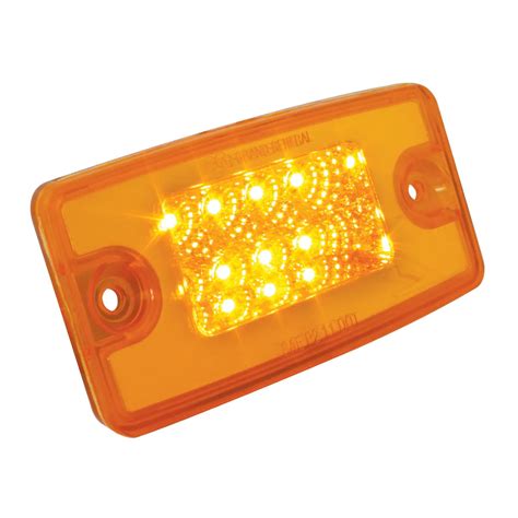 76320 Freightliner Cab Visor Spyder Led Marker Light Amberamber Sp