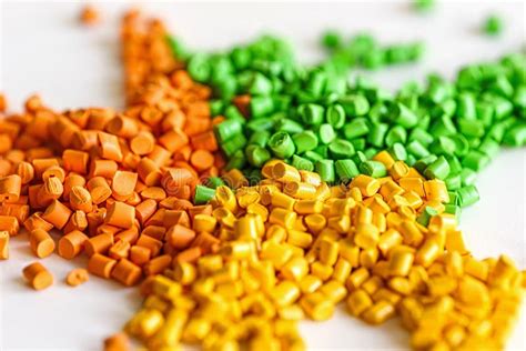 Polymeric Dye Plastic Pellets Stock Image Image Of Pellets Coloring