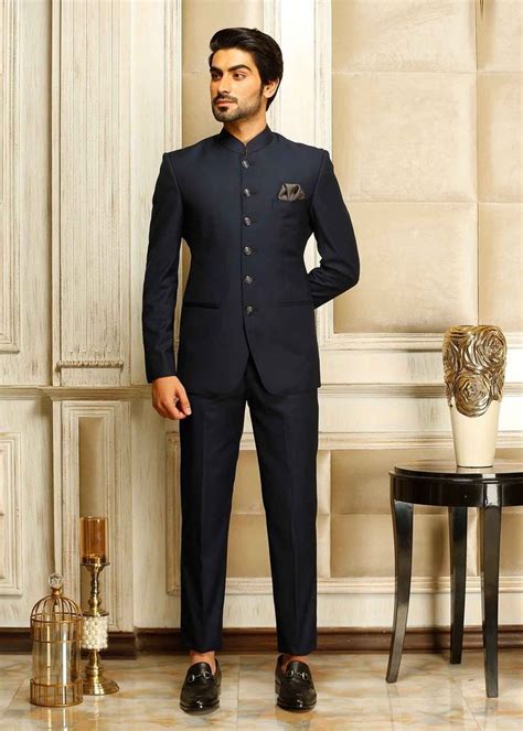Gaspar Blue Suit Men Fashion Suits For Men Coat Pant For Men Blue